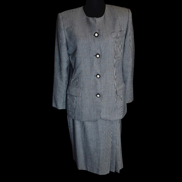 John Meyer of Norwich | Skirts | Vintage John Meyer Black White ...